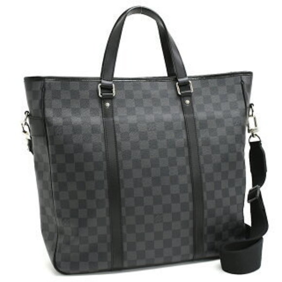 Louis Vuitton | Bags | Louis Vuitton Tadao Business Bag Damier Graphite ...